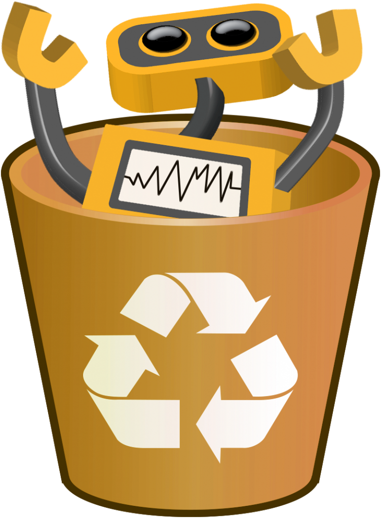 Robot 62: Bot in Recycle Bin | TIM