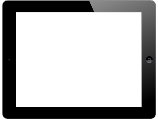 One iPad with Knockout Screen | TIM