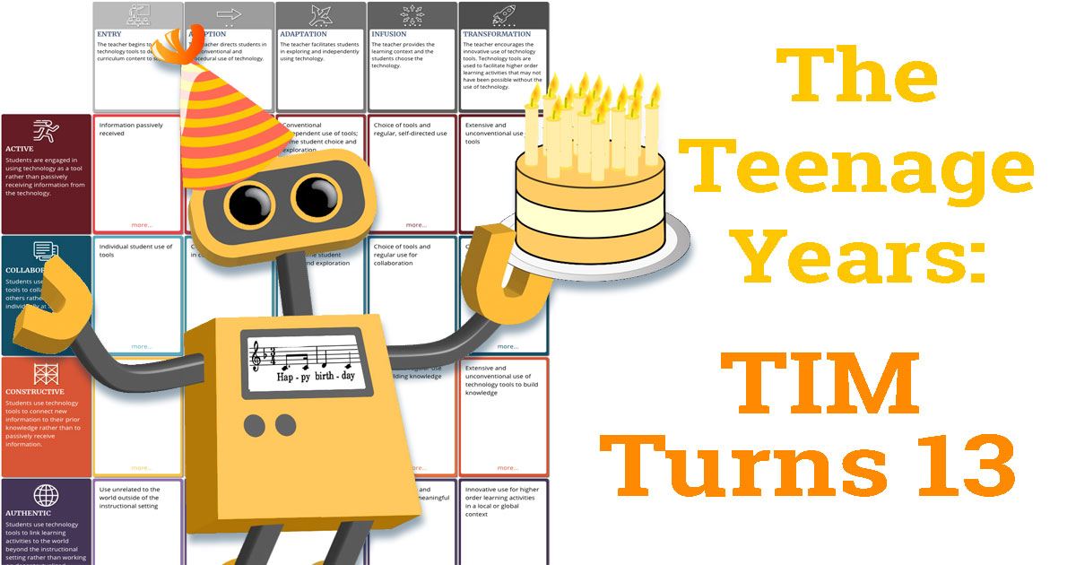 A Teenager in the House: TIM Turns 13! | TIM