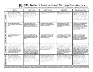 TIM Descriptors | TIM