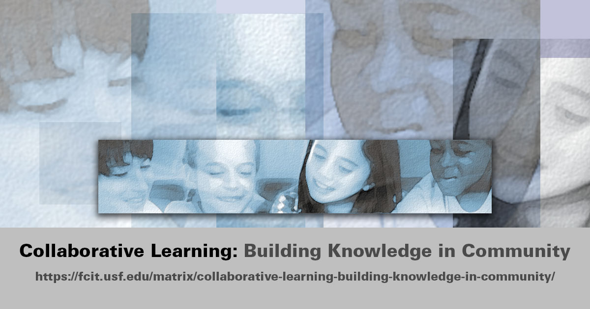 Collaborative Learning: Building Knowledge in Community | TIM