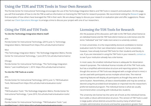 TIM for Research | TIM