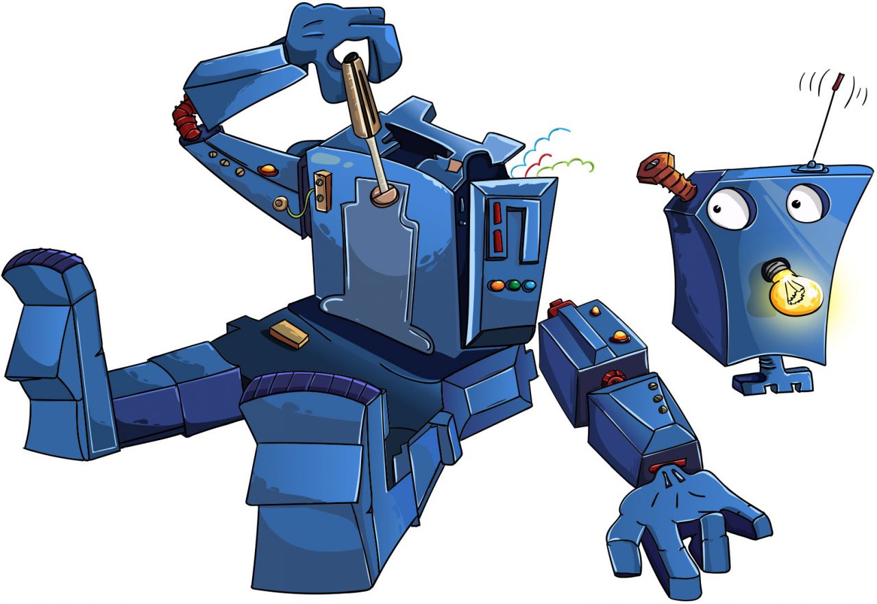 Self-Repair Robot | TIM