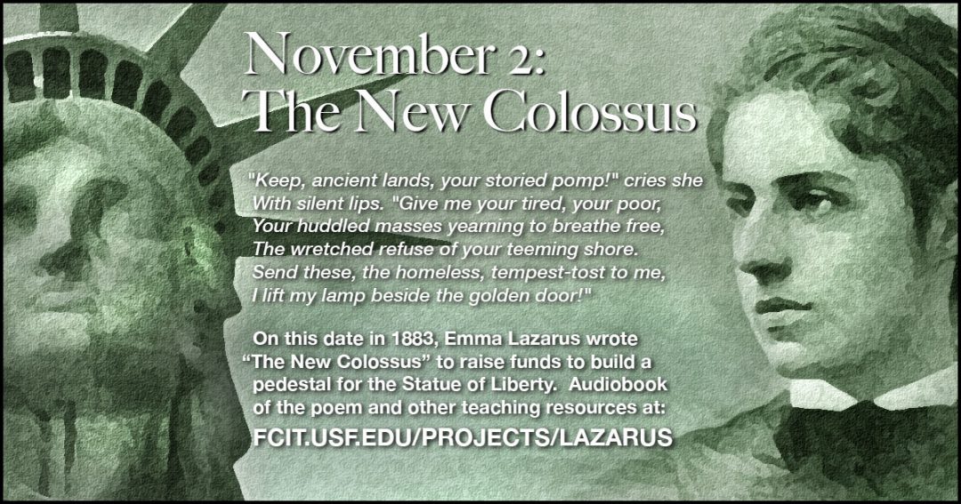 November 2: The New Colossus | FCIT