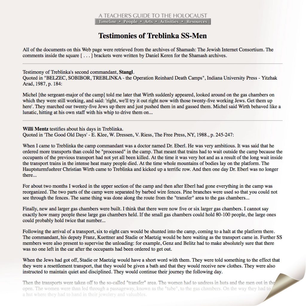 July 23: Treblinka | FCIT