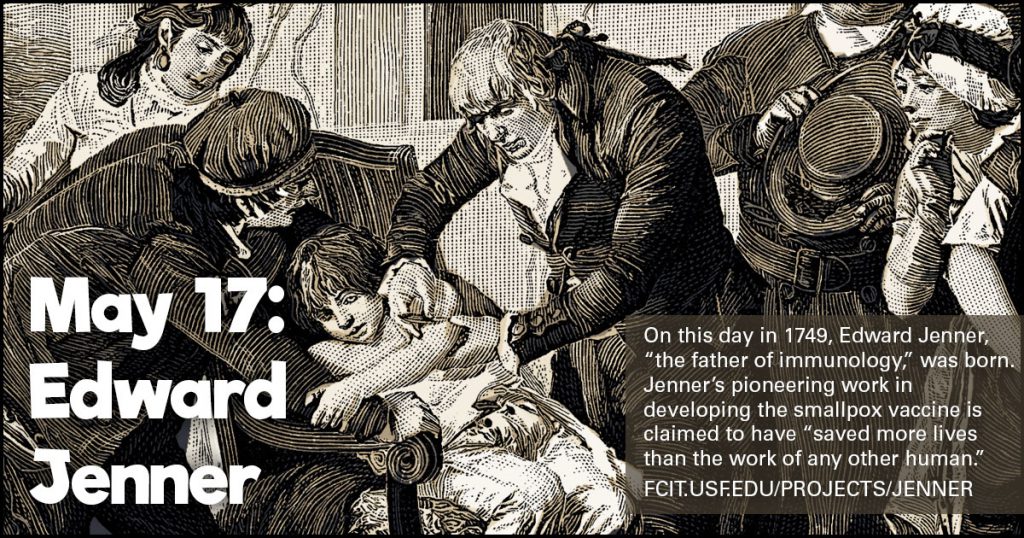 May 17: Edward Jenner | FCIT