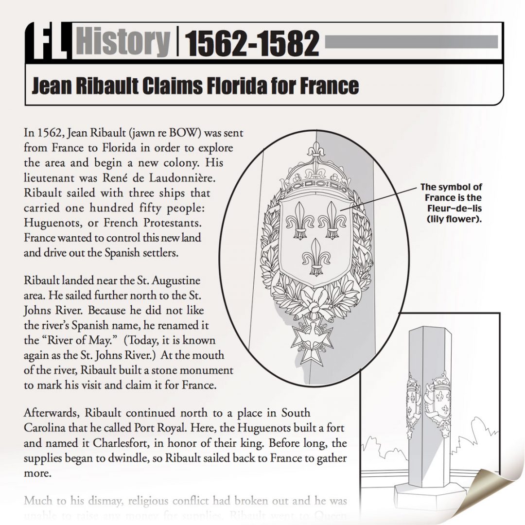 Jacques le Moyne in Florida | FCIT