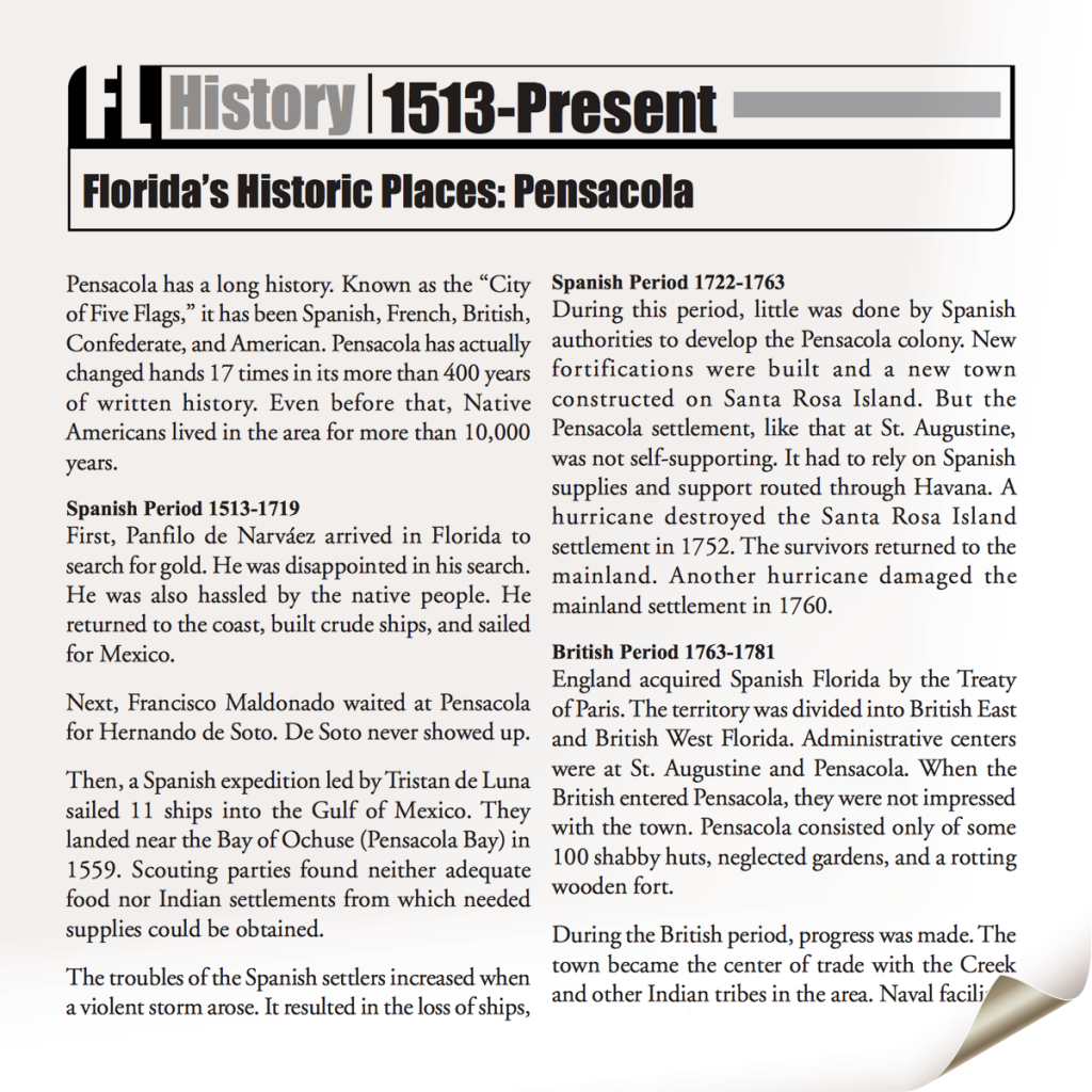 Three Centuries of Spanish Florida | FCIT