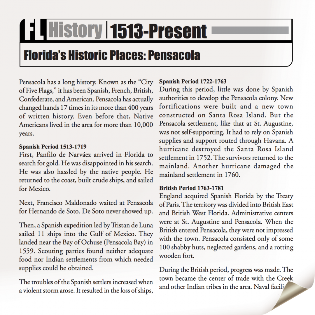 Three Centuries of Spanish Florida | FCIT