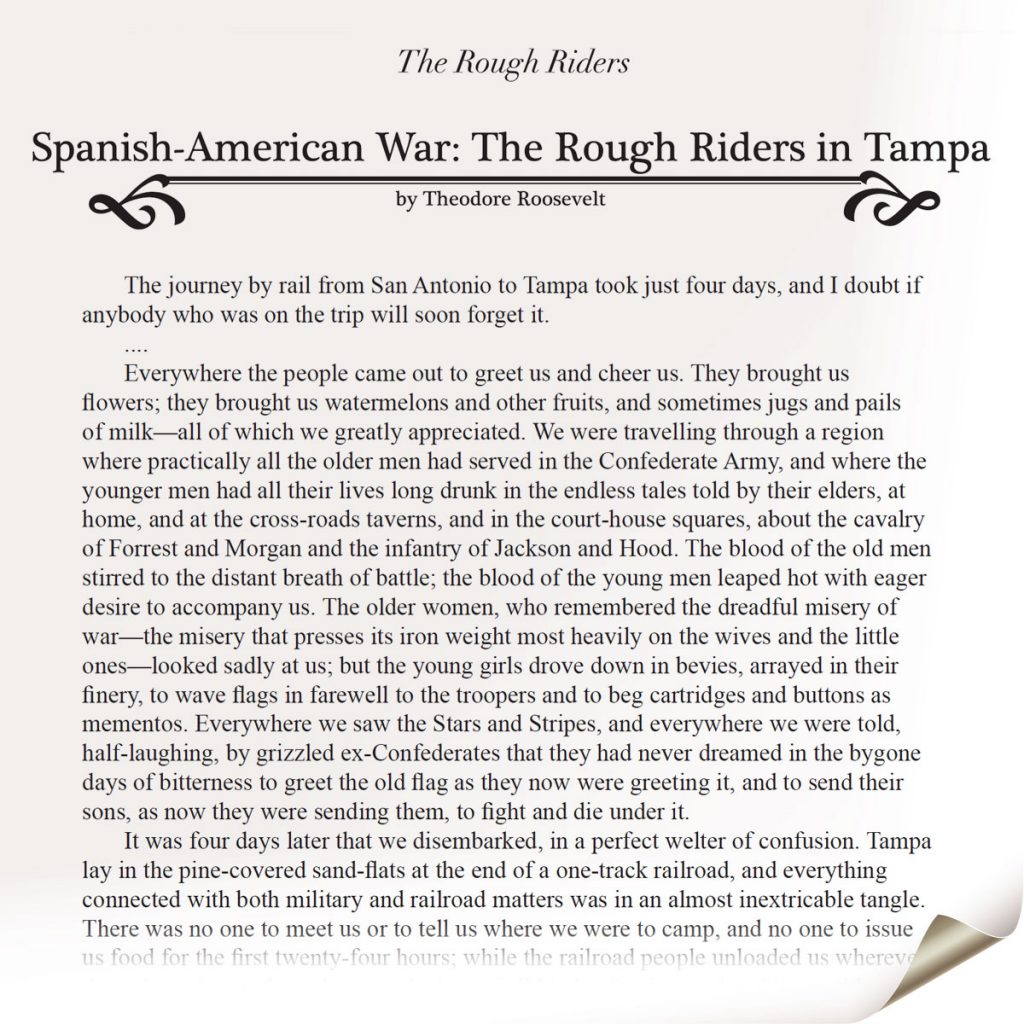 October 27: Theodore Roosevelt | FCIT