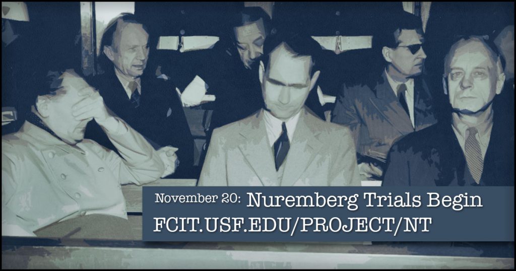 November 20: Nuremberg Trials | FCIT