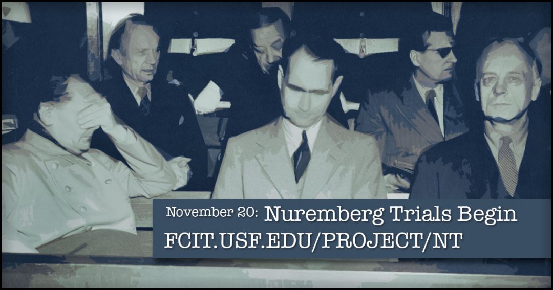 November 20: Nuremberg Trials | FCIT