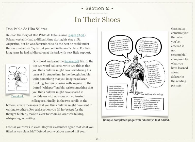 In Their Shoes: Identifying with Historic Characters | FCIT