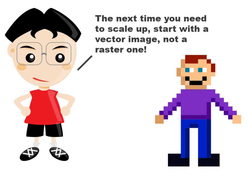 Converting Raster Clipart to Vector | FCIT